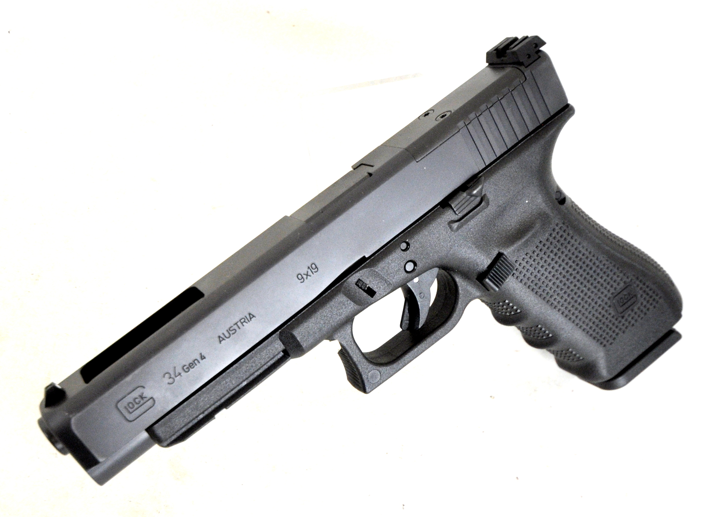 GLOCK 34-MOS, GEN 4, “MODULAR OPTIC SYSTEM” FULL-SIZE 9MM PISTOL | Side ... GLOCK 34-MOS, GEN 4, “MODULAR OPTIC SYSTEM” FULL-SIZE 9MM PISTOL | Side ...