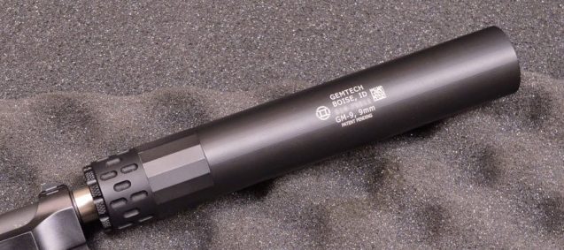 GEMTECH “GM-9” 9mm Silencer | Side Arm Sams