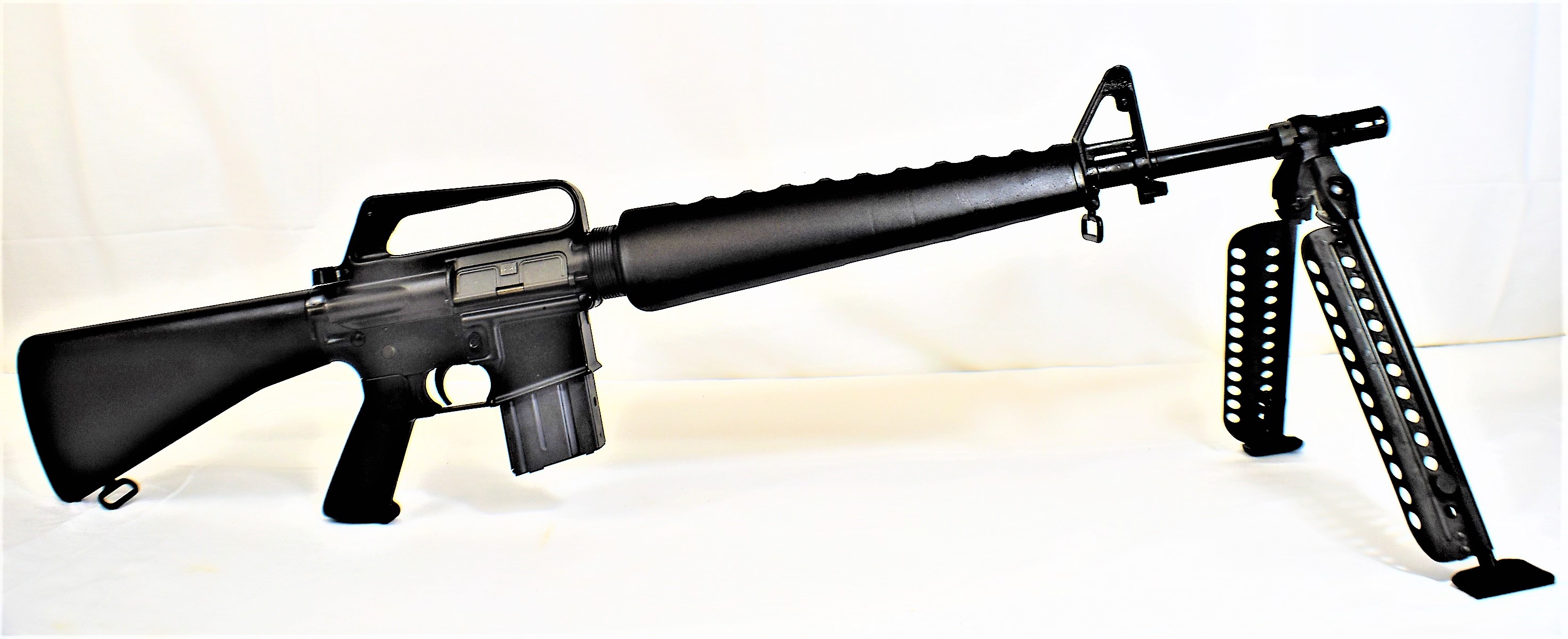 COLT M16A1 MODEL 611 FACTORY 20″ 5.56 HBAR & M60 BIPOD | Side Arm Sams