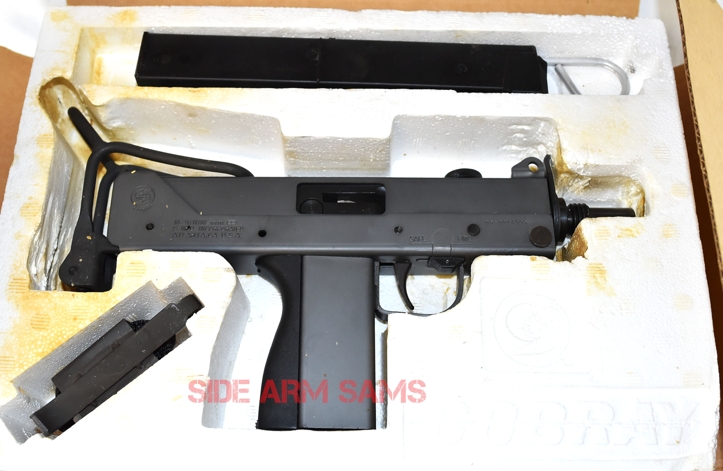 SWD – NIB M11/9 SMG & New Bowers CAC-9 9mm Silencer | Side Arm Sams