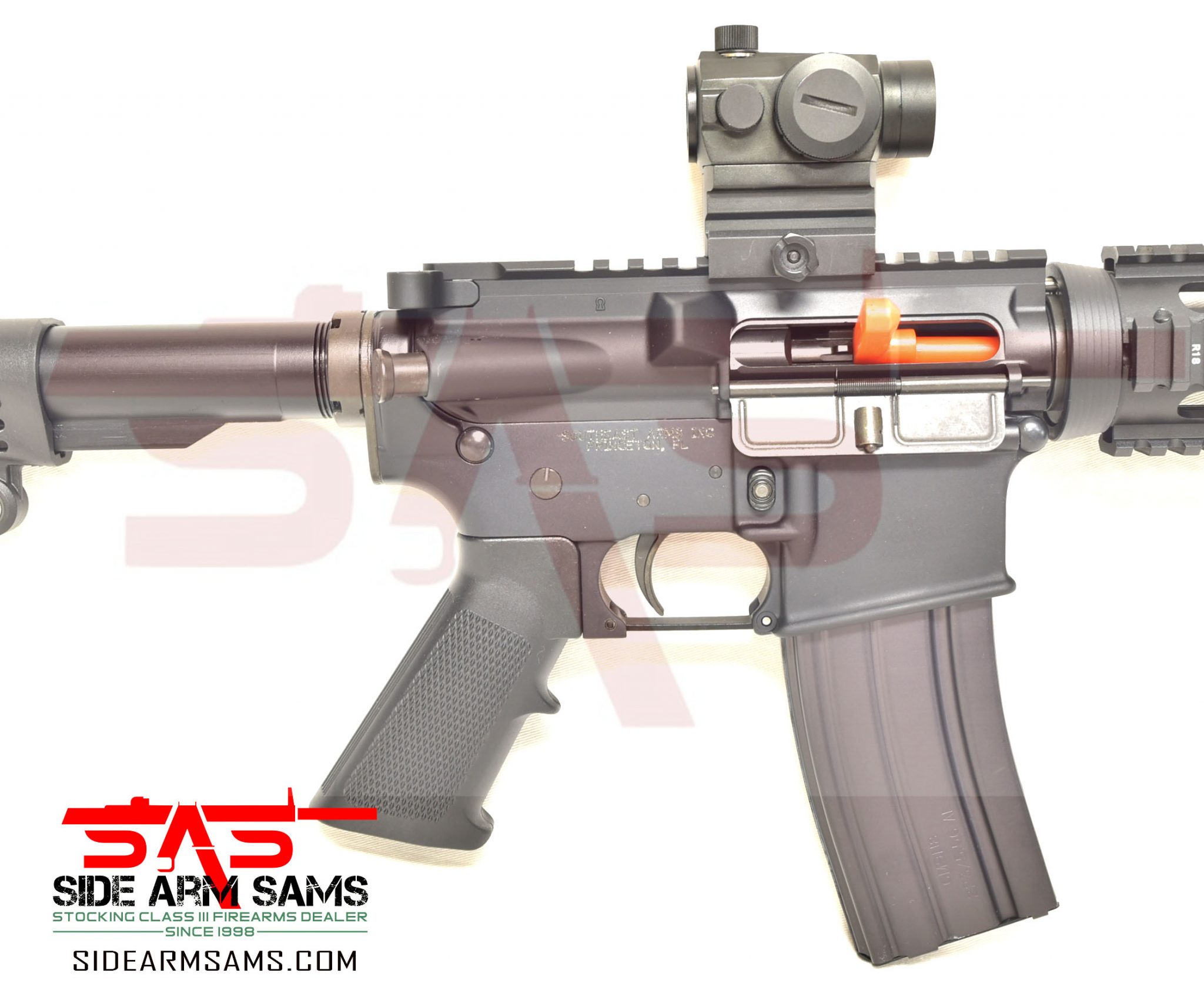 AM-15 New & Unfired 10.5″Barrel, 5.56mm, FSP, Quad Rail, M4 CAR Stock ...