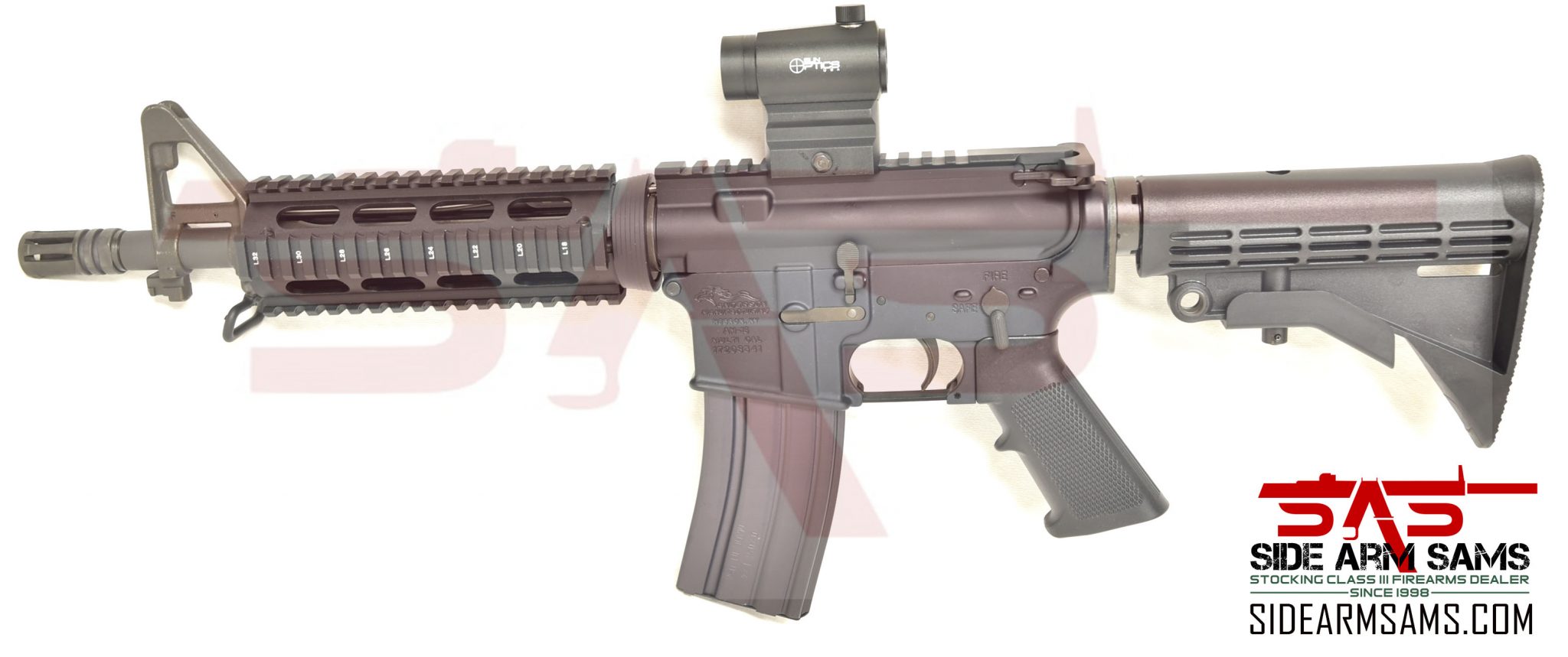 AM-15 New & Unfired 10.5″Barrel, 5.56mm, FSP, Quad Rail, M4 CAR Stock ...