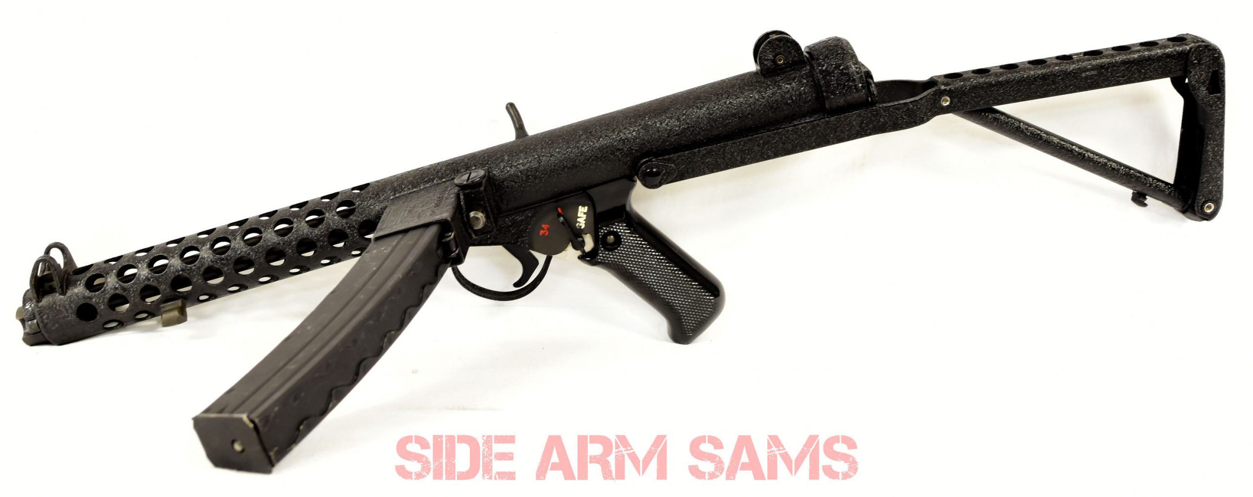 British Sterling MK IV, 9mm Pre-May Dealer Sample Machine Gun | Side ...