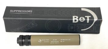 B&T “MK23 SOCOM” Silencer For H&K “MARK 23” in Coyote Tan | Side Arm Sams