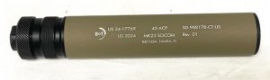 B&T “MK23 SOCOM” Silencer For H&K “MARK 23” in Coyote Tan | Side Arm Sams